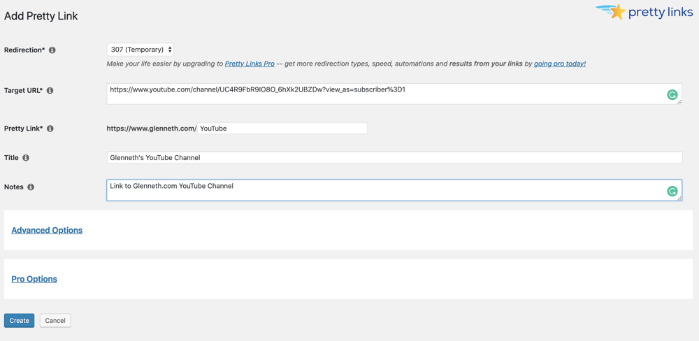 How To Use Pretty Links WordPress Plugin | Glenneth.com